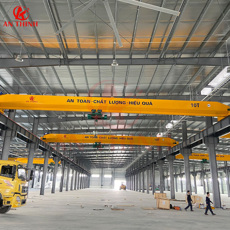 12 sets 10 tons overhead crane and runway beam - An Thinh